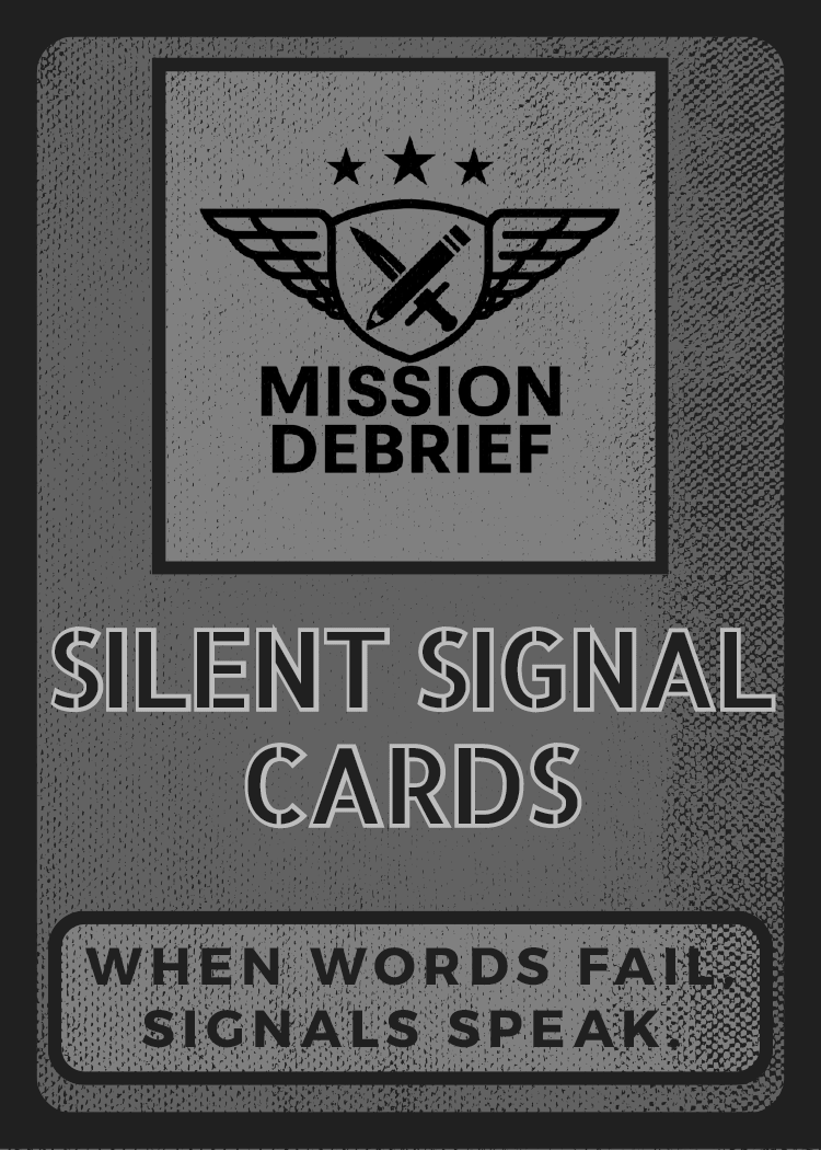 Silent Signal Cards (Physical) – missiondebrief